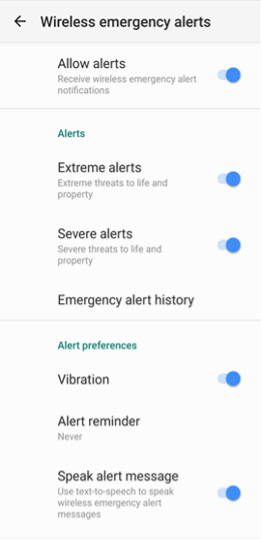Emergency Alert Service | BT Help
